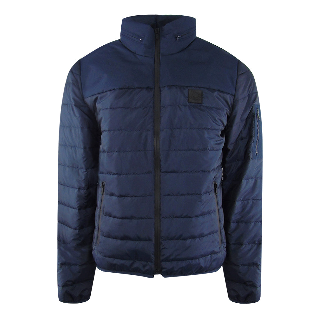 Ice Iceberg Padded Navy Blue Jacket – Nova Clothing